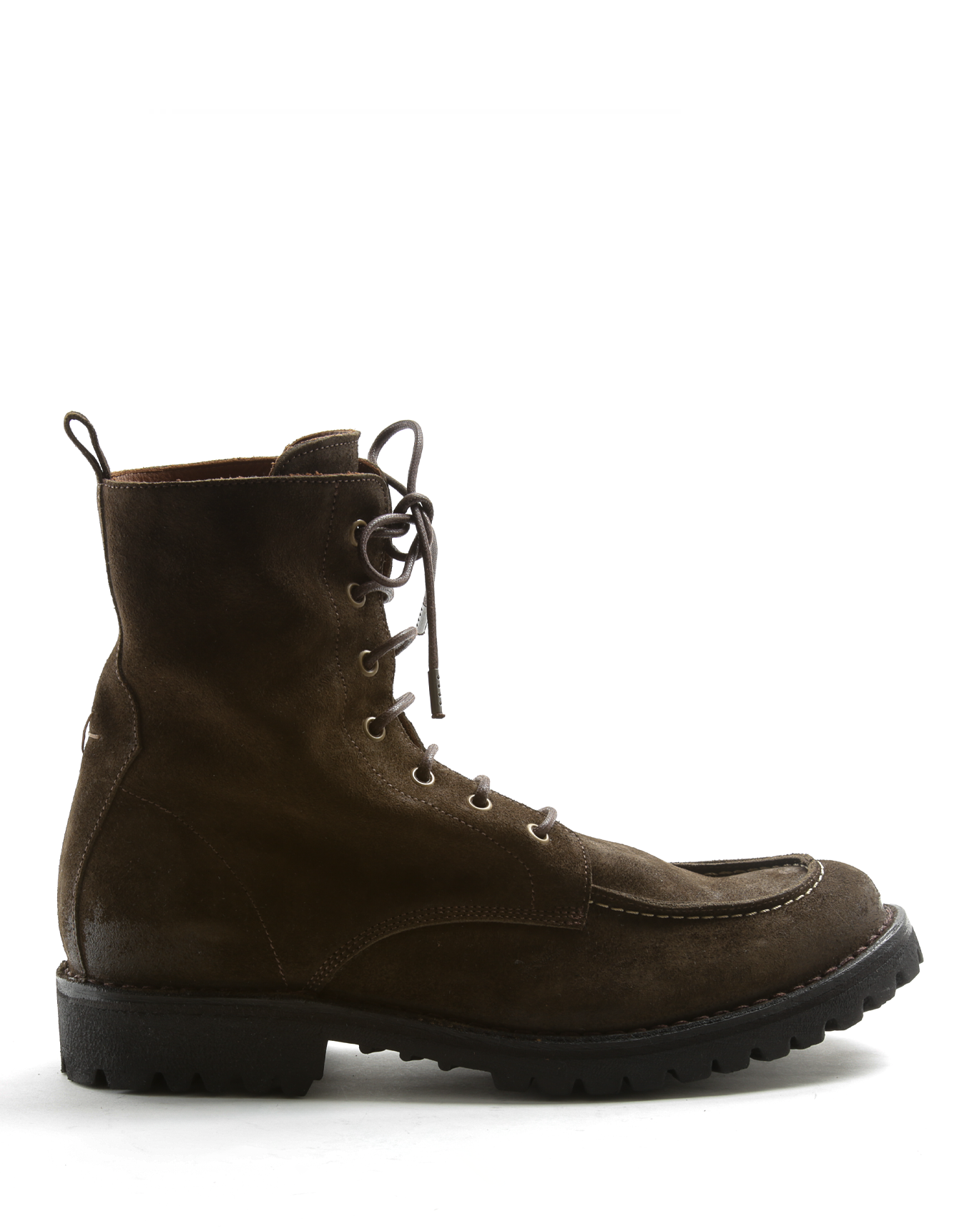 ETERNITY M-EXESS Brown Suede Lace-up Boots – Fiorentini + Baker